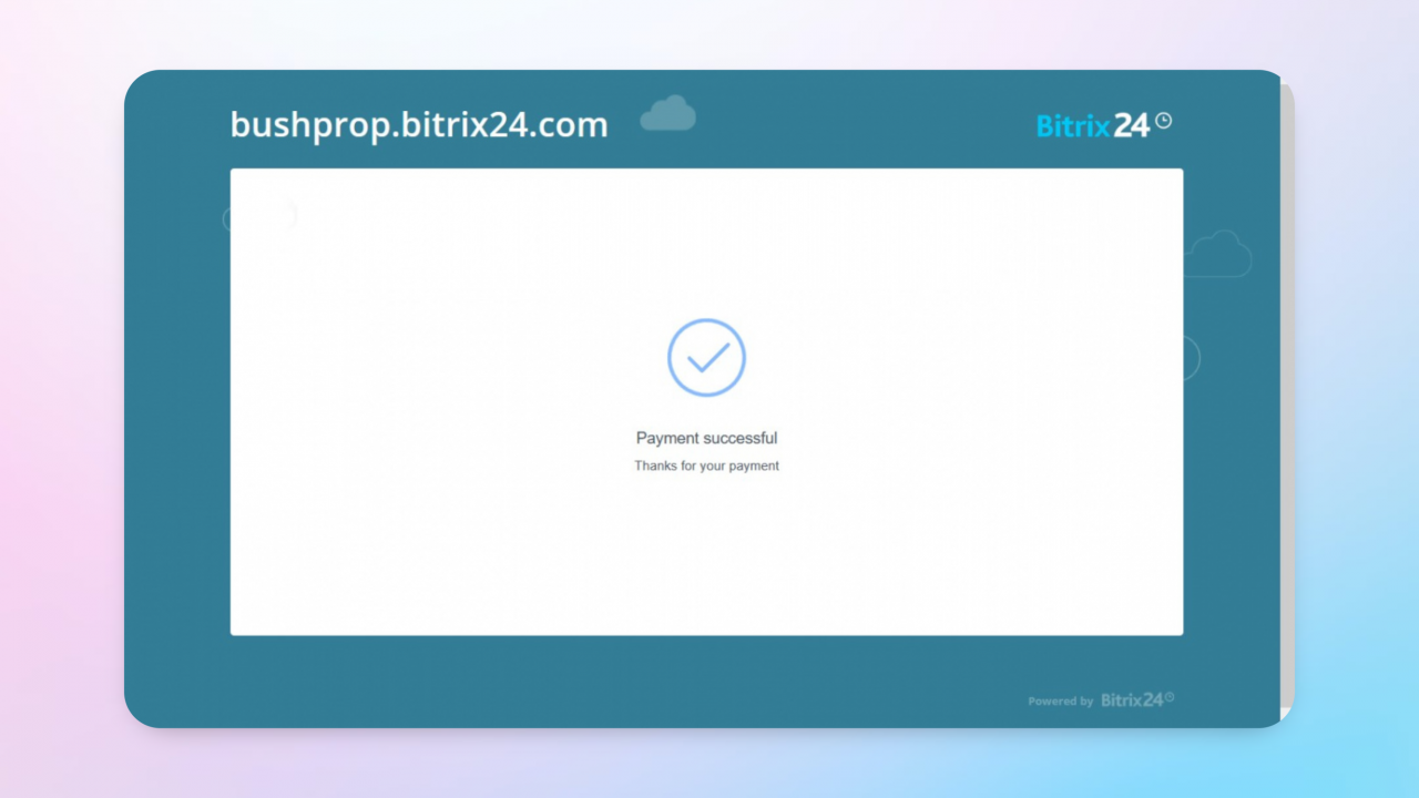 Payment system integrations in Bitrix24